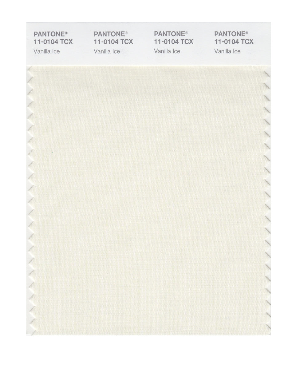 Pantone SMART Color Swatch Card 11-0104 TCX Vanilla Ice - Columbia Omni ...