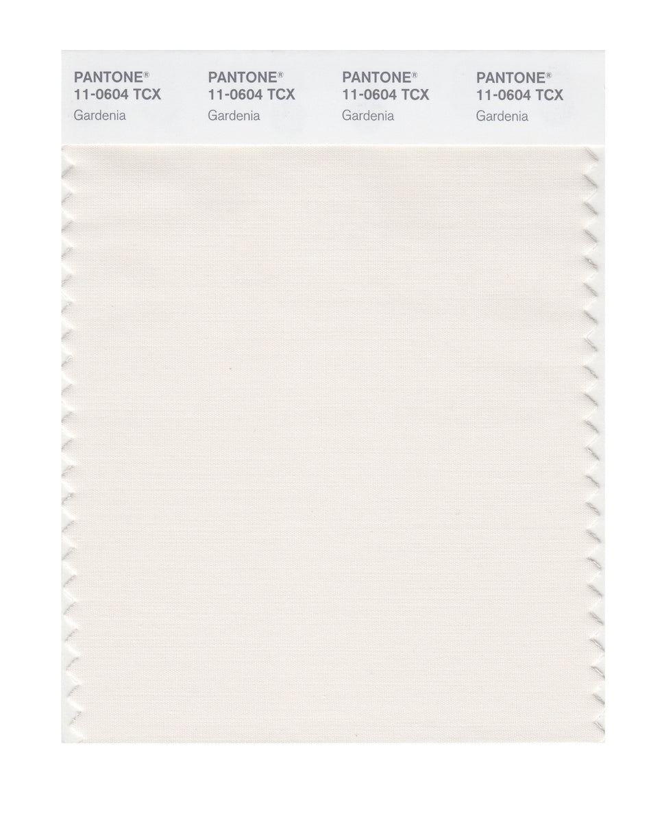 Pantone SMART Color Swatch Card 11-0604 TCX Gardenia - Columbia Omni Studio