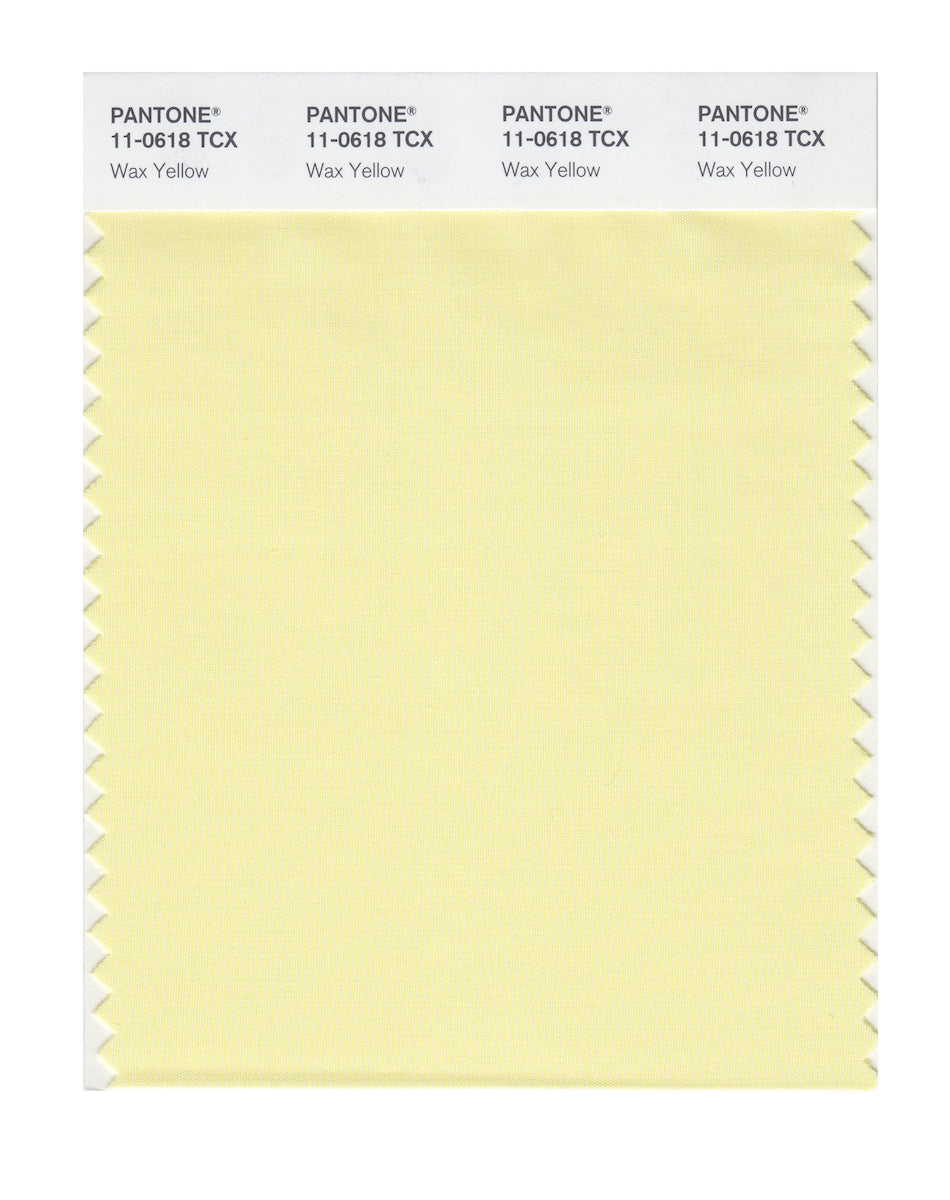 Pantone SMART Color Swatch Card 11-0618 TCX Wax Yellow - Columbia Omni ...