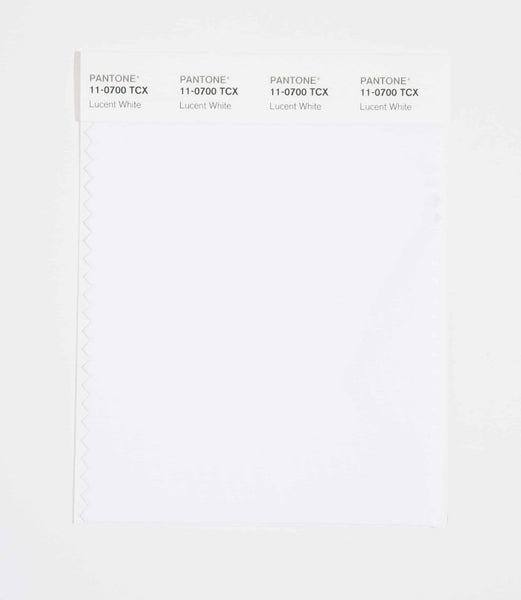 Pantone SMART Color Swatch Card 11-0700 TCX Lucent White - Columbia ...