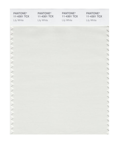 Pantone SMART Color Swatch Card 11-4301 TCX Lily White - Columbia Omni ...