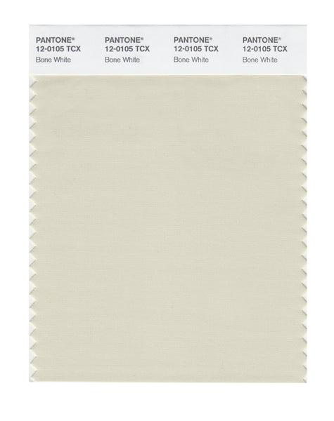 Pantone SMART Color Swatch Card 12-0105 TCX Bone White - Columbia Omni ...