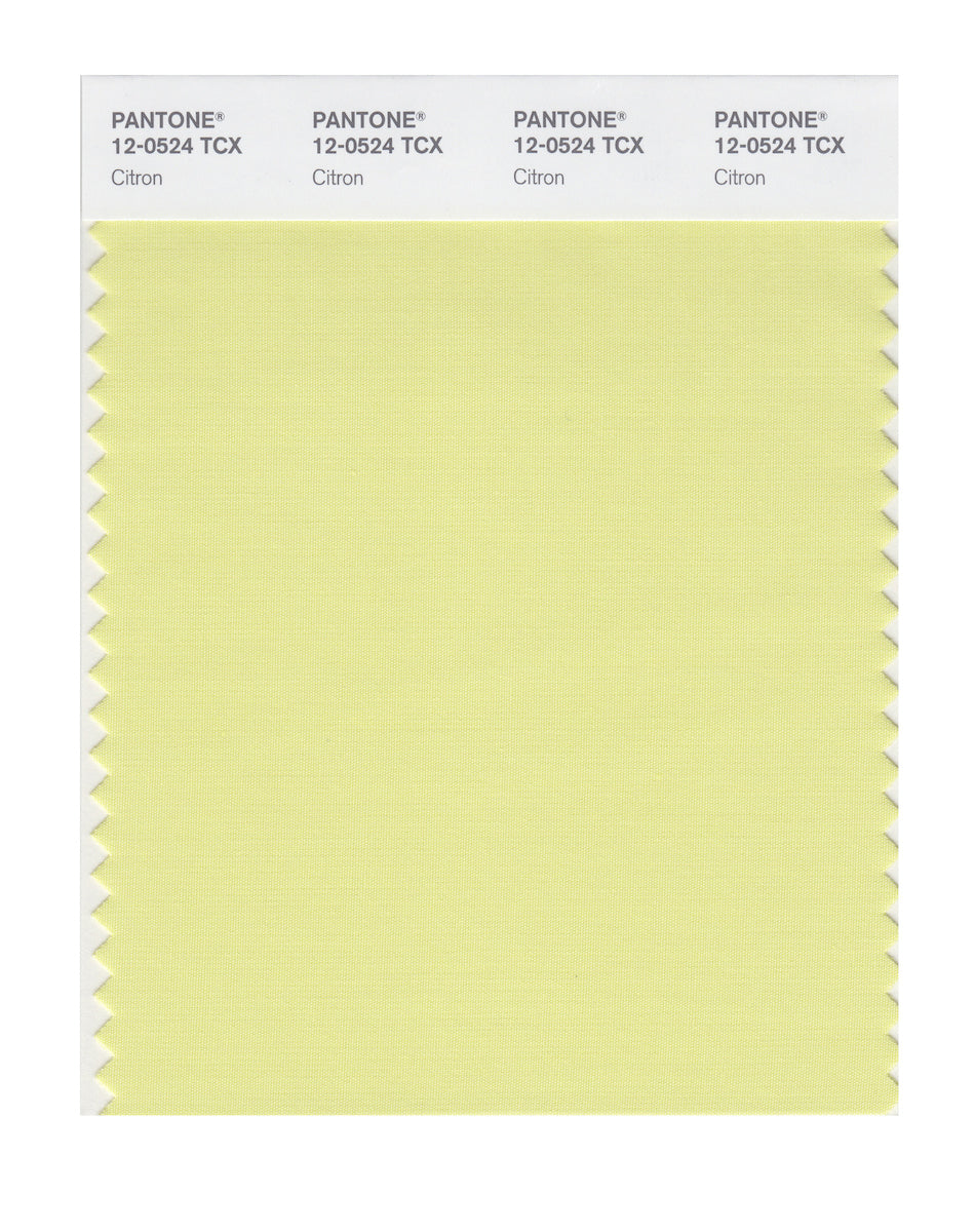 Pantone SMART Color Swatch Card 12-0524 TCX Citron - Columbia Omni Studio