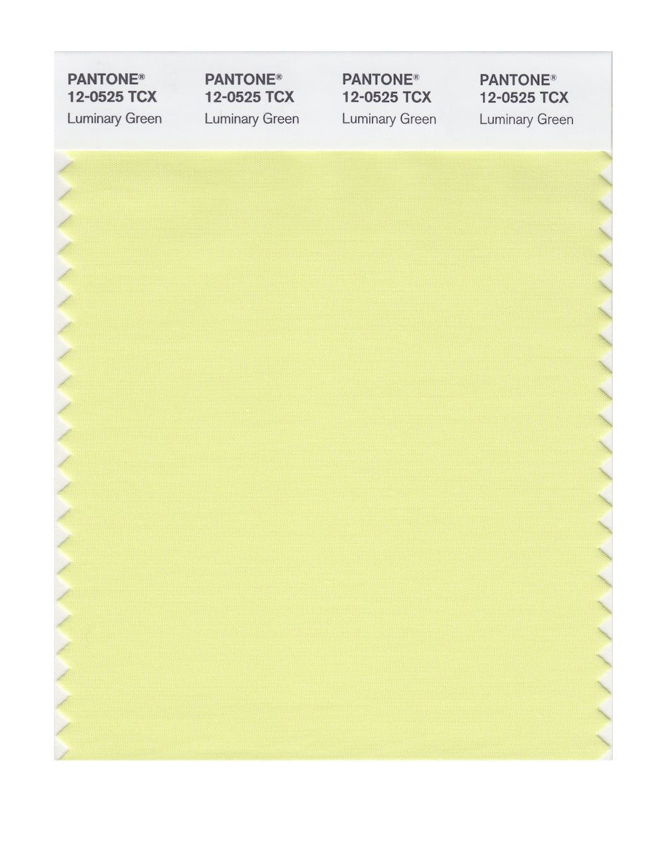 Pantone SMART Color Swatch Card 12-0525 TCX Luminary Green - Columbia ...