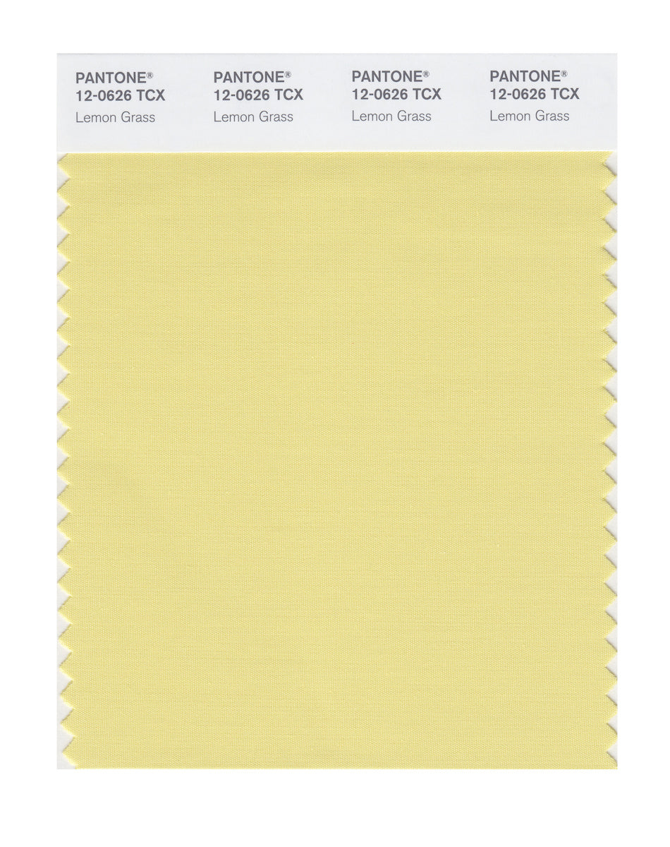 Pantone SMART Color Swatch Card 12-0626 TCX Lemon Grass - Columbia Omni ...