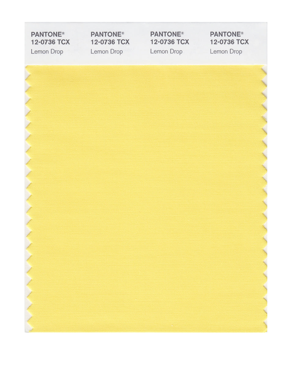 Pantone SMART Color Swatch Card 12-0736 TCX Lemon Drop - Columbia Omni ...