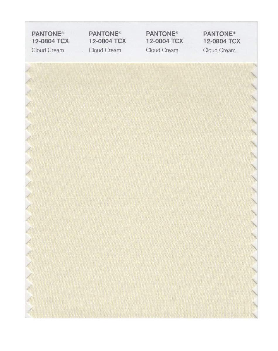 Pantone SMART Color Swatch Card 12-0804 TCX Cloud Cream - Columbia Omni ...