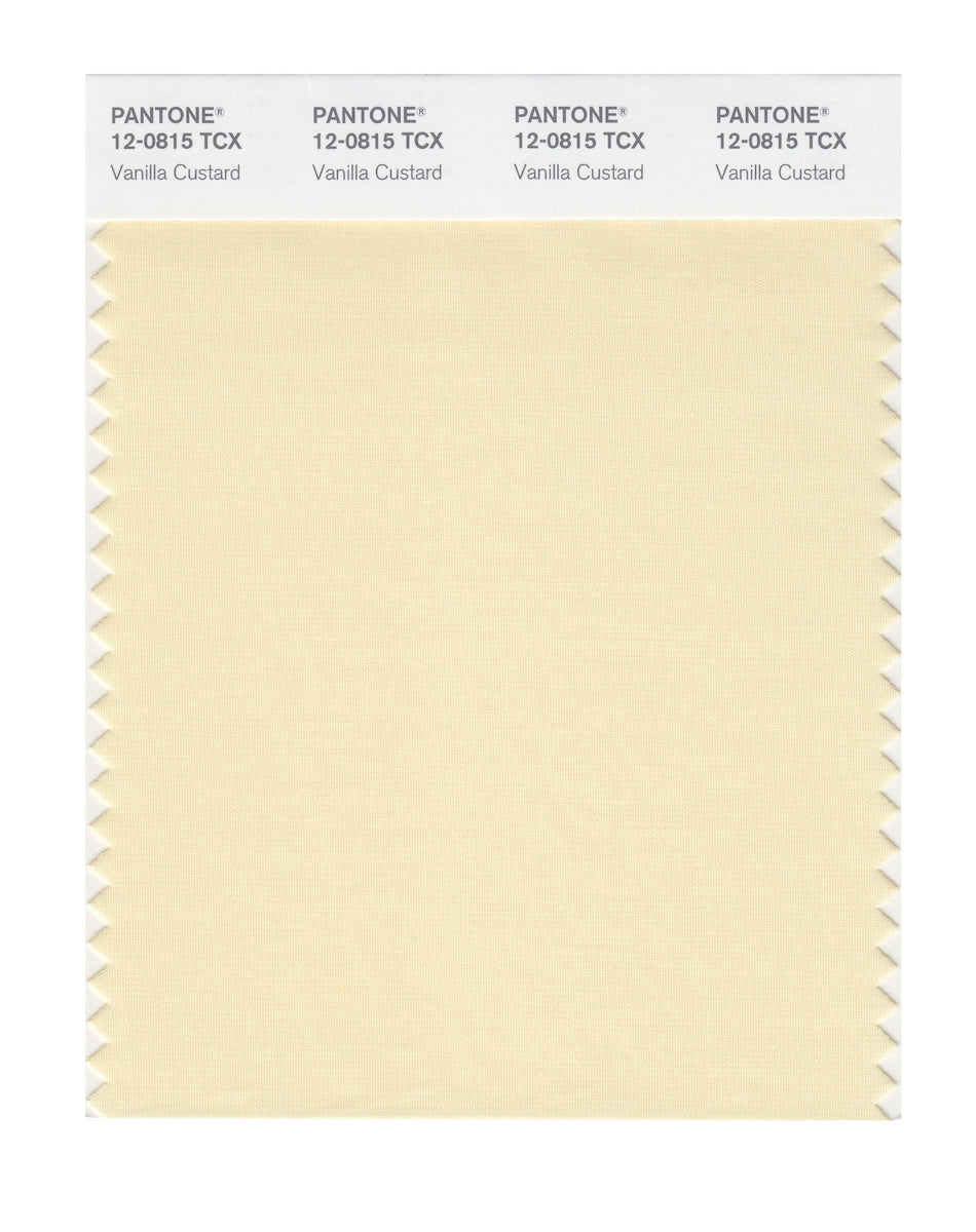 Pantone SMART Color Swatch Card 12-0815 TCX Vanilla Custard - Columbia ...