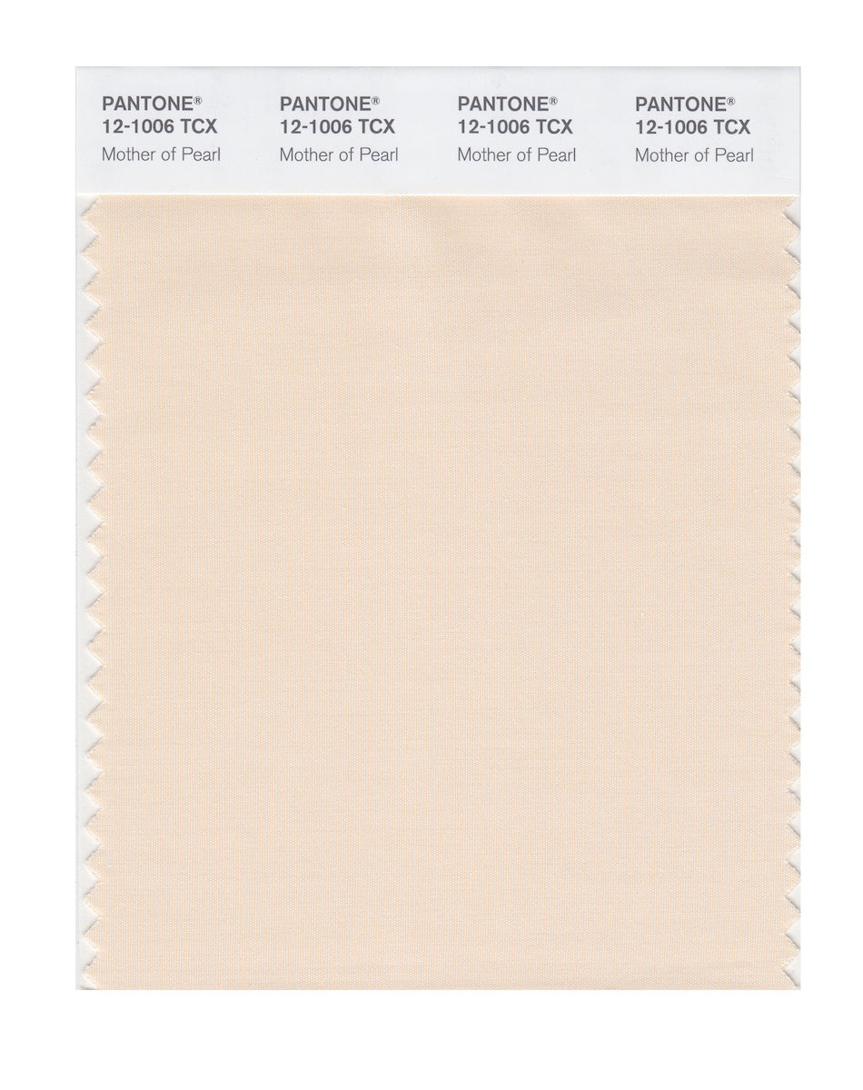 Pantone SMART Color Swatch Card 12-1006 TCX Mother of Pearl - Columbia ...