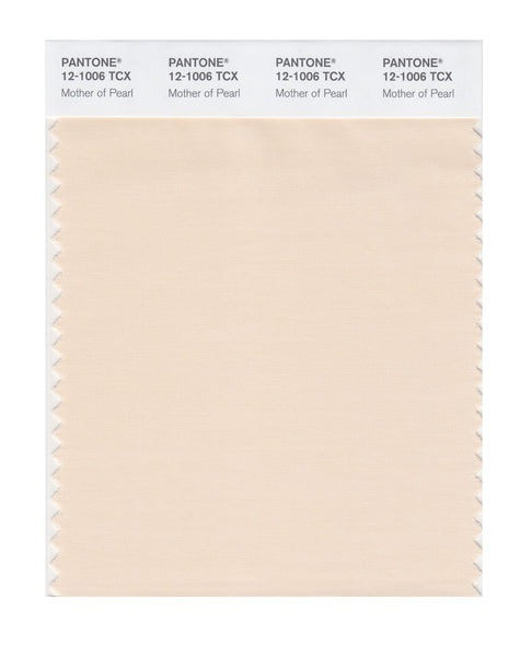 Pantone SMART Color Swatch Card 12-1006 TCX Mother of Pearl - Columbia ...