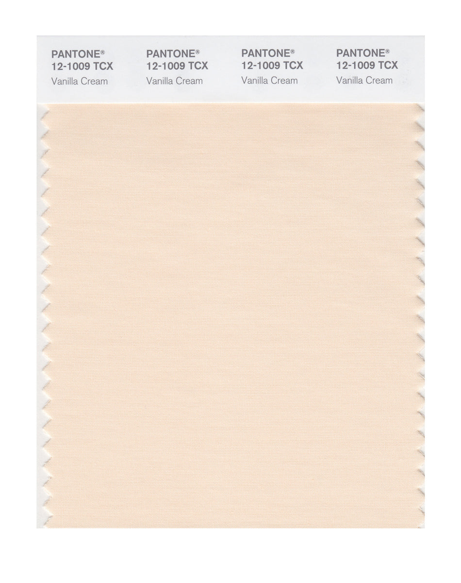 Pantone SMART Color Swatch Card 12-1009 TCX Vanilla Cream - Columbia ...