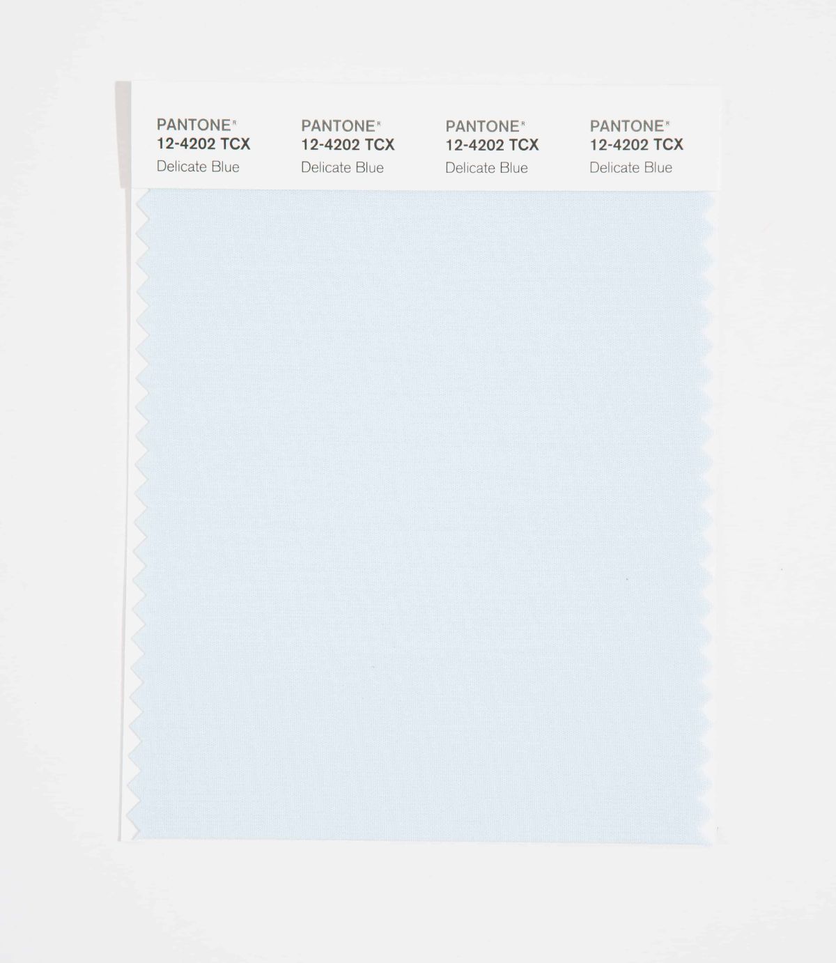 Pantone SMART Color Swatch Card 12-4202 TCX Delicate Blue - Columbia ...
