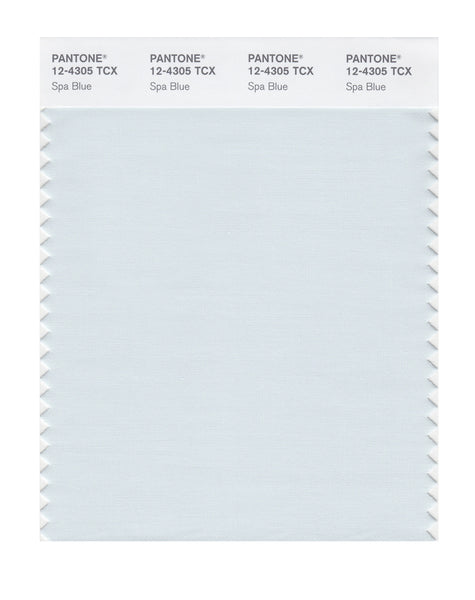 Pantone SMART Color Swatch Card 12-4305 TCX Spa Blue - Columbia Omni Studio