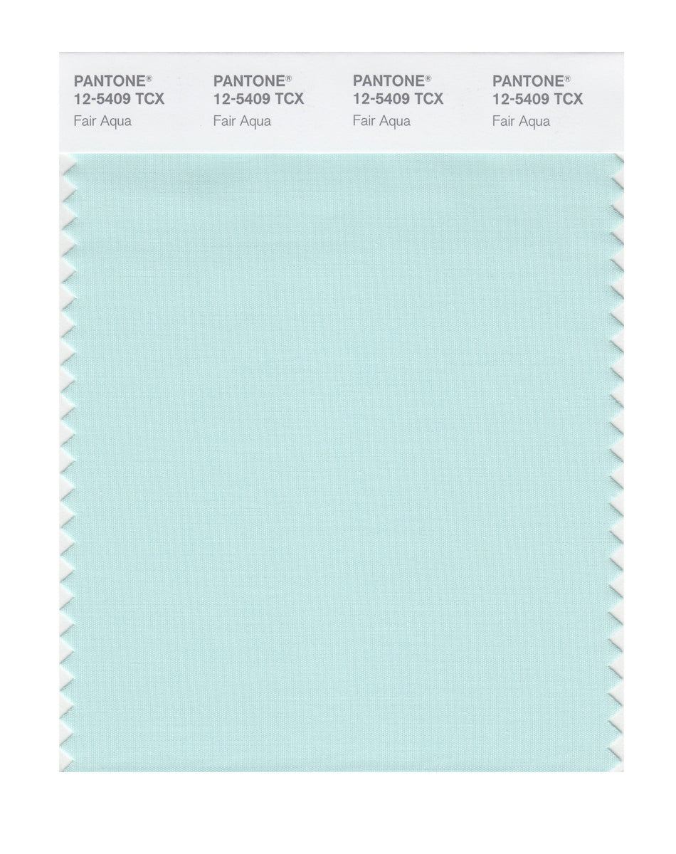 Pantone SMART Color Swatch Card 12-5409 TCX Fair Aqua - Columbia Omni ...
