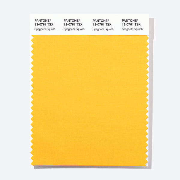 Pantone Polyester Swatch Card 13-0761 TSX Spaghetti Squash - Columbia ...