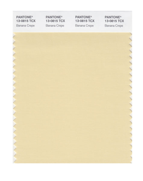 Pantone SMART Color Swatch Card 13-0815 TCX Banana Crepe - Columbia ...