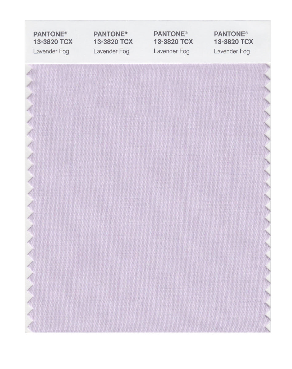 Pantone SMART Color Swatch Card 13-3820 TCX Lavender Fog - Columbia ...