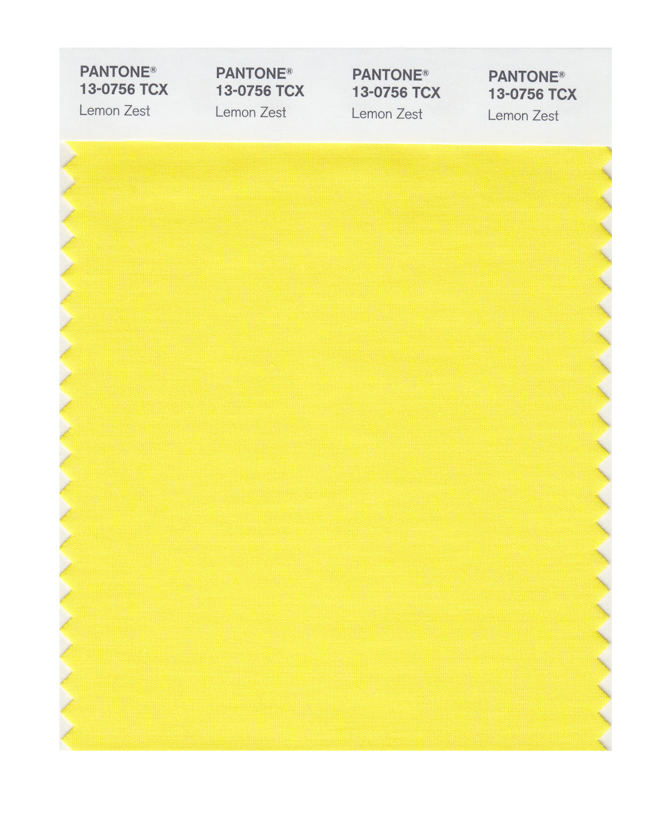 Pantone SMART Color Swatch Card 13-0756 TCX Lemon Zest - Columbia Omni ...
