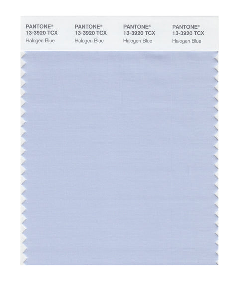 Pantone SMART Color Swatch Card 13-3920 TCX Halogen Blue - Columbia ...