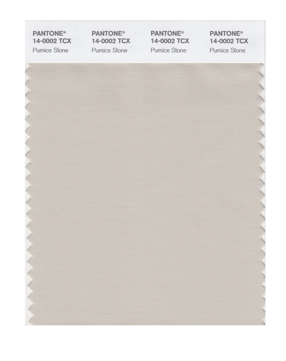 Pantone SMART Color Swatch Card 14-0002 TCX Pumice Stone - Columbia ...