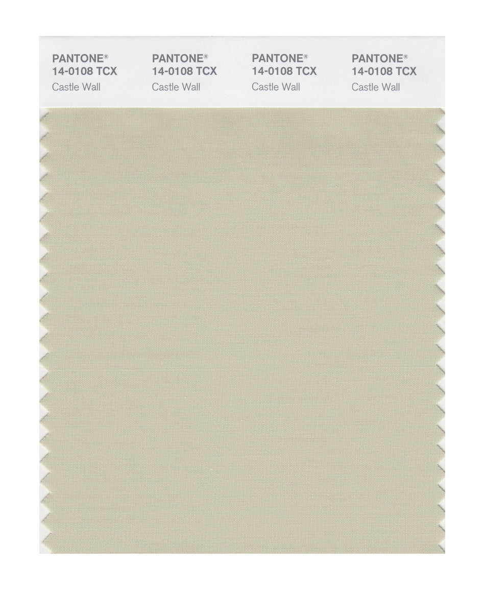 Pantone SMART Color Swatch Card 14-0108 TCX Castle Wall - Columbia Omni ...