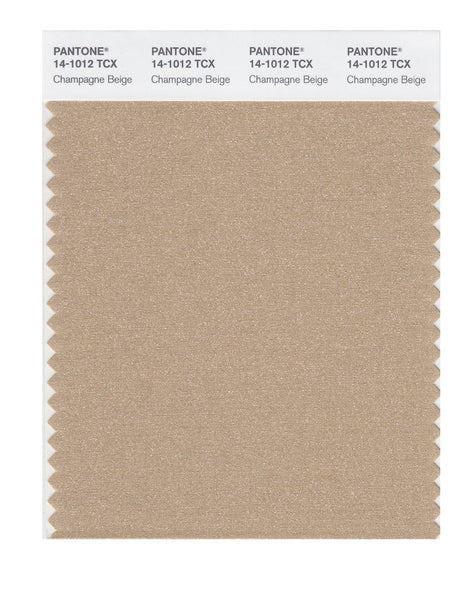Pantone SMART Color Swatch Card 14-1012 TCX Gilded Beige - Columbia ...