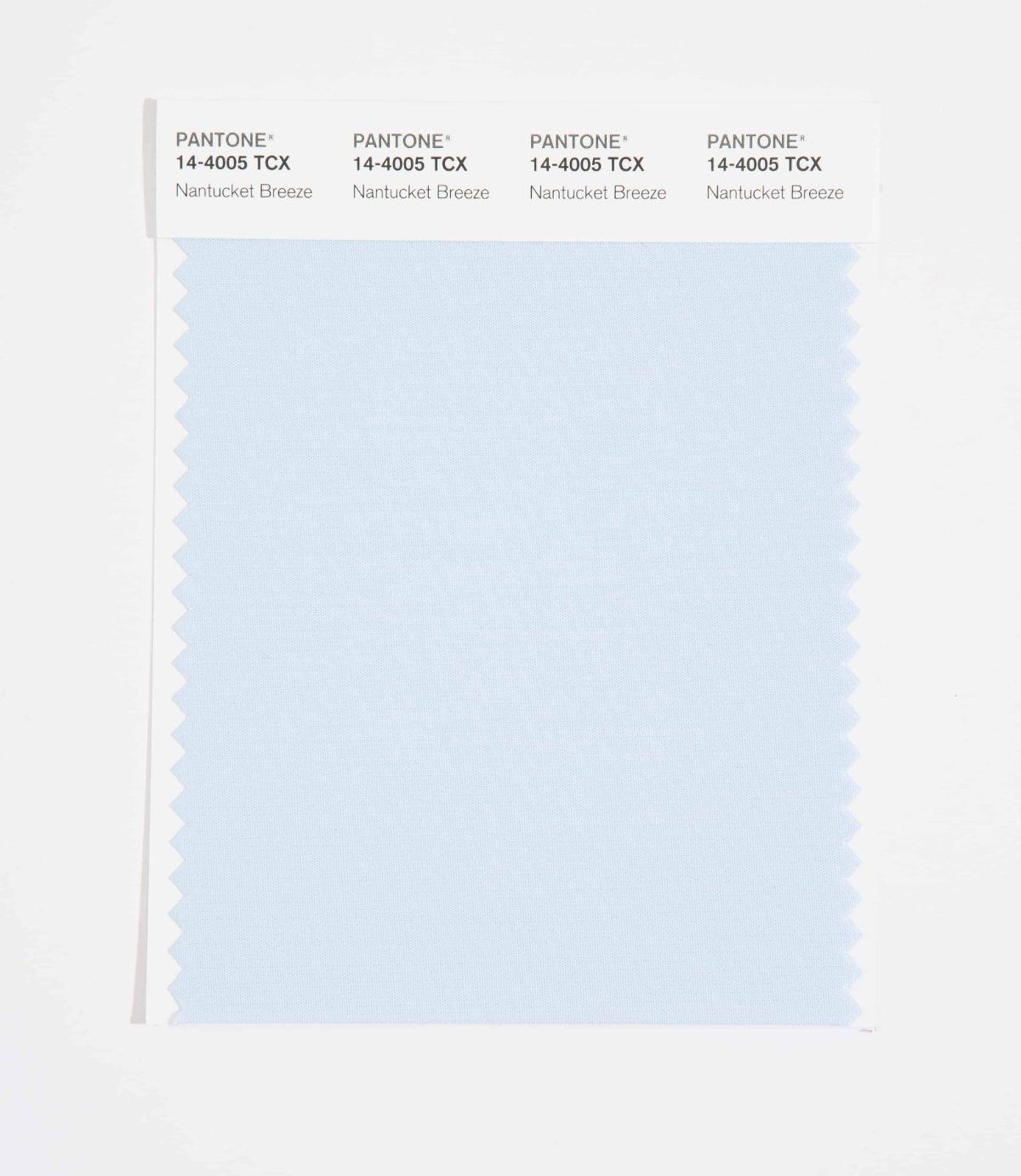 Pantone SMART Color Swatch Card 14-4005 TCX Nantucket Breeze - Columbia ...