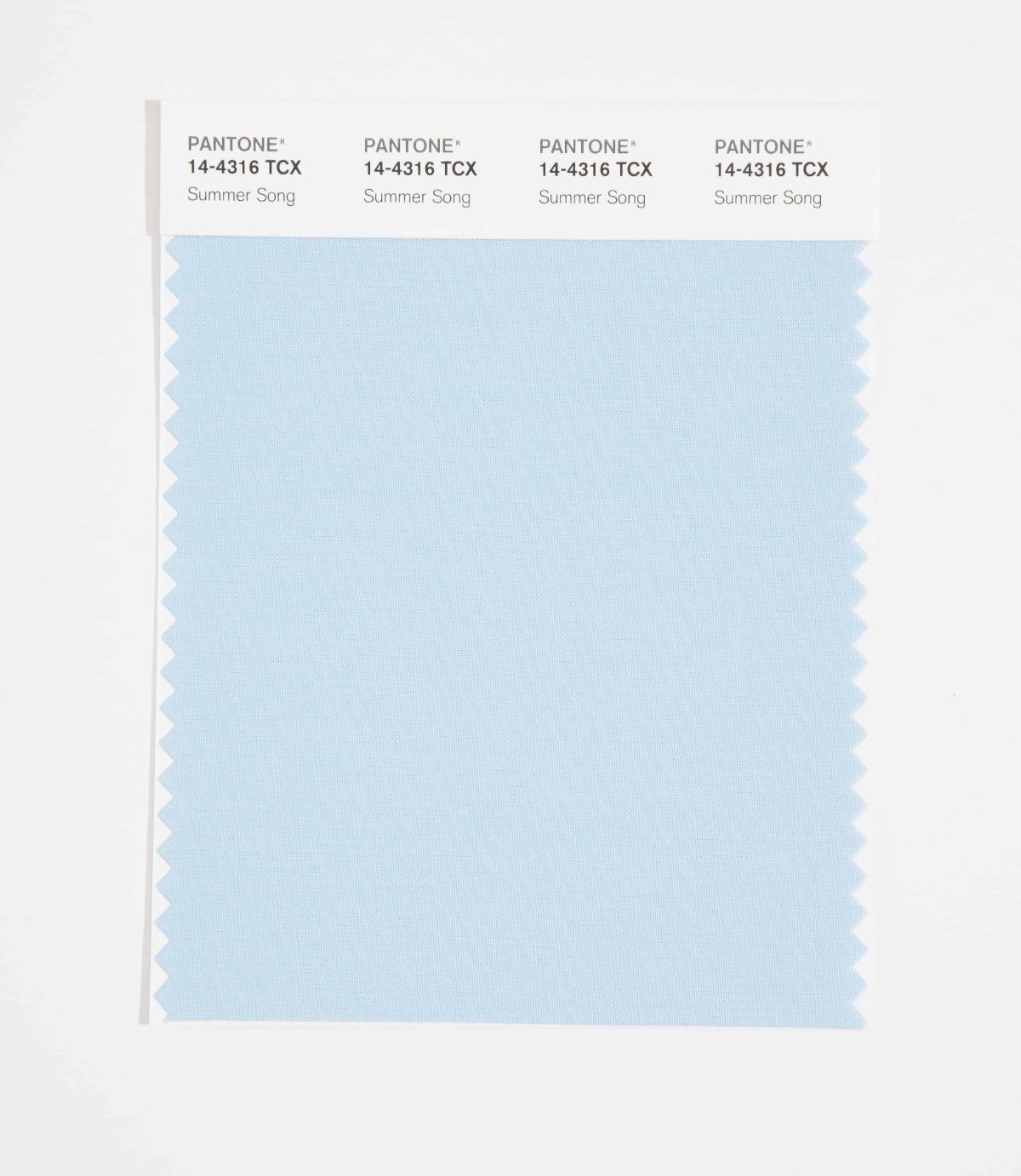 Pantone SMART Color Swatch Card 14-4316 TCX Summer Song - Columbia Omni ...