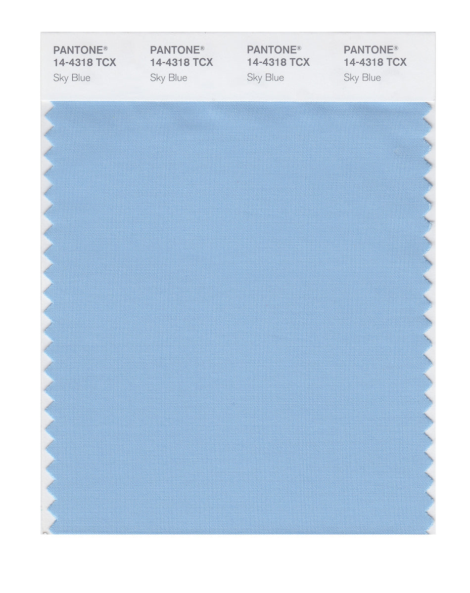 Pantone SMART Color Swatch Card 14-4318 TCX Sky Blue - Columbia Omni Studio