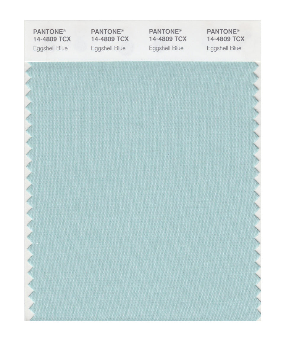 Pantone SMART Color Swatch Card 14-4809 TCX Eggshell Blue - Columbia ...