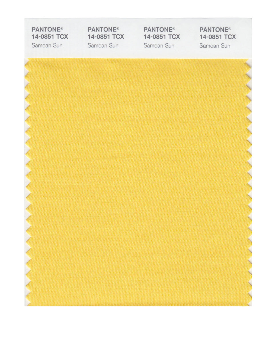 Pantone SMART Color Swatch Card 14-0851 TCX Samoan Sun - Columbia Omni ...