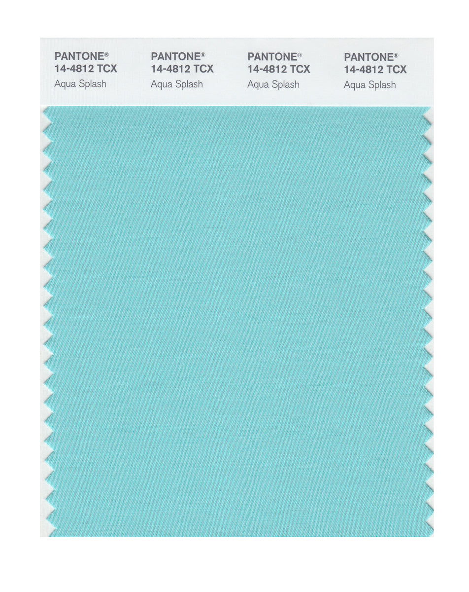 Pantone SMART Color Swatch Card 14-4812 TCX Aqua Splash - Columbia Omni ...