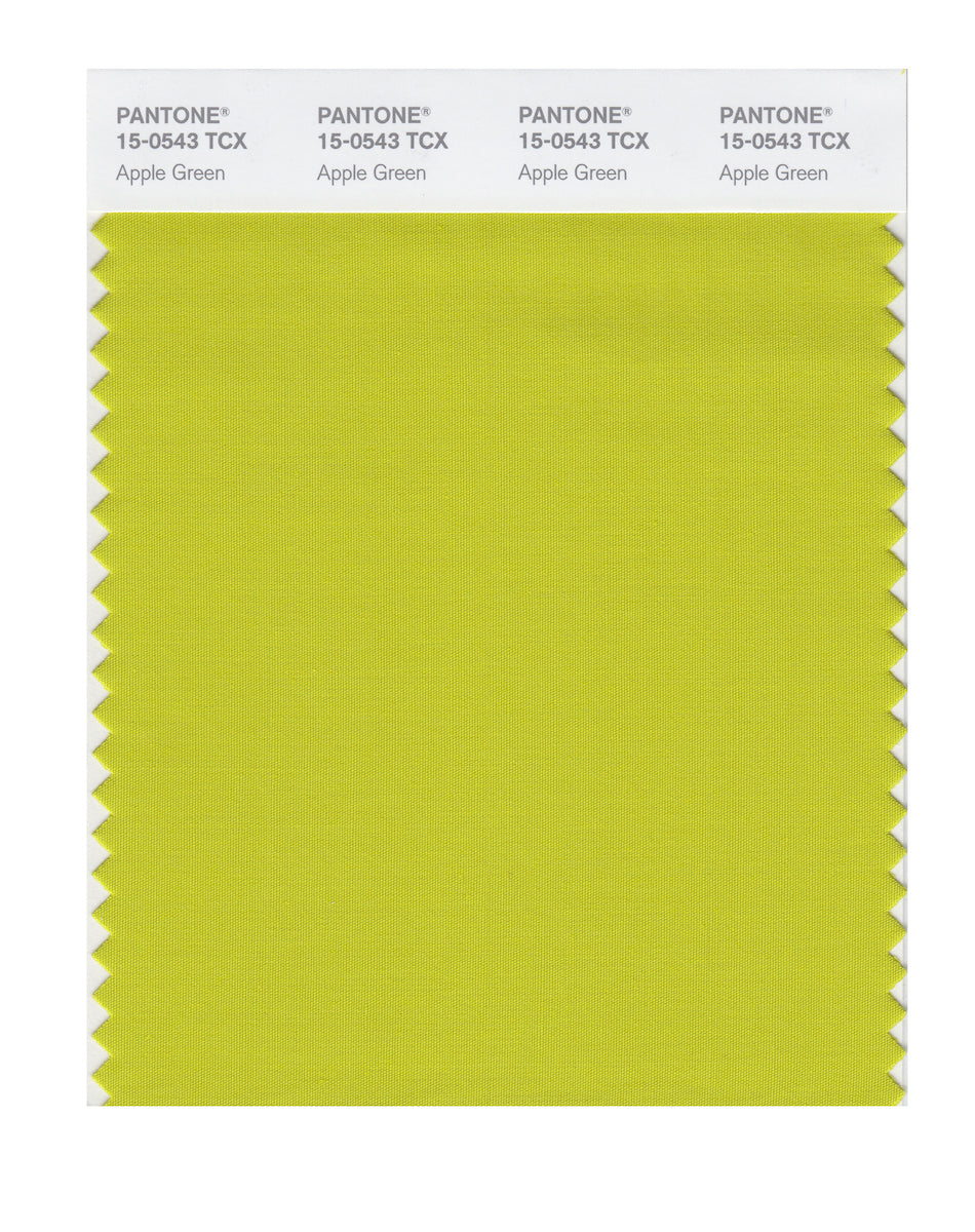 Pantone SMART Color Swatch Card 15-0543 TCX Apple Green - Columbia Omni ...