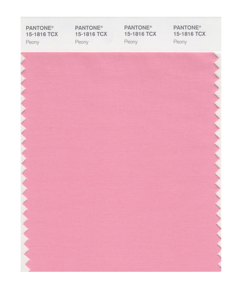Pantone SMART Color Swatch Card 15-1816 TCX Peony - Columbia Omni Studio