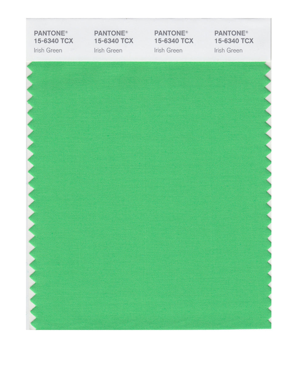 Pantone SMART Color Swatch Card 15-6340 TCX Irish Green - Columbia Omni ...