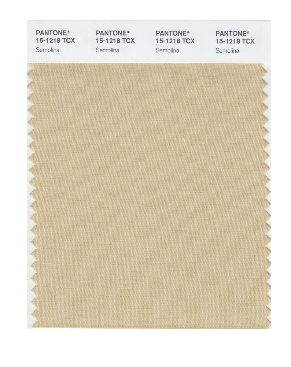 Pantone SMART Color Swatch Card 15-1218 TCX Semolina - Columbia Omni Studio
