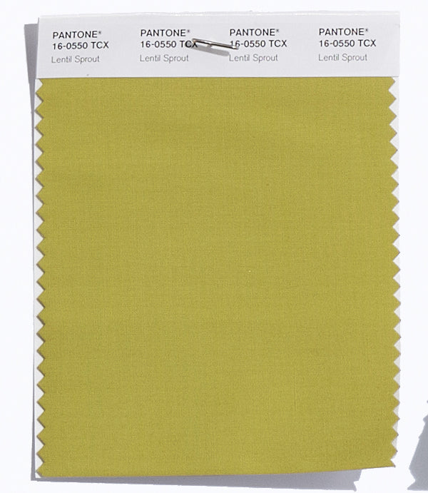 Pantone SMART Color Swatch Card 16-0550 TCX Lentil Sprout - Columbia ...