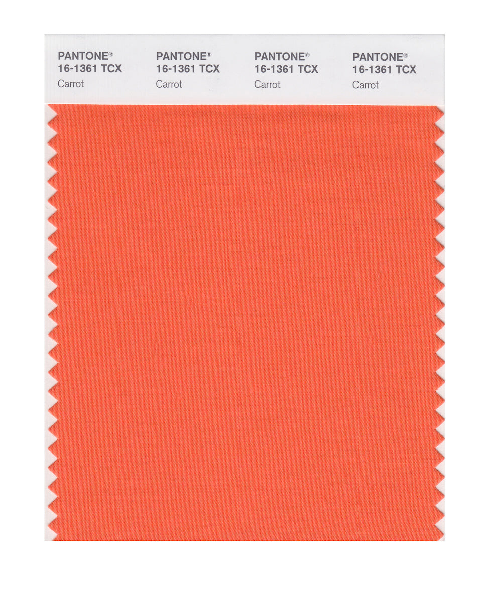 Pantone SMART Color Swatch Card 16-1361 TCX Carrot - Columbia Omni Studio
