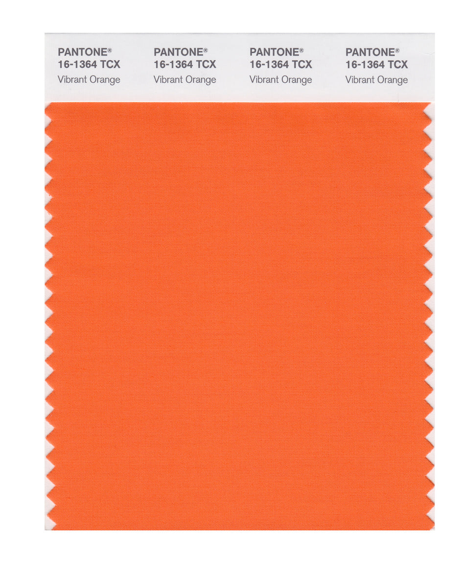 Pantone SMART Color Swatch Card 16-1364 TCX Vibrant Orange - Columbia ...