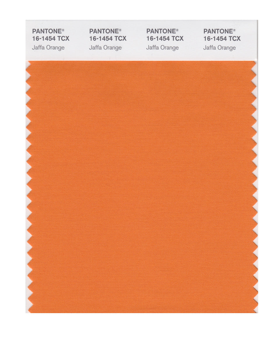 Pantone SMART Color Swatch Card 16-1454 TCX Jaffa Orange - Columbia ...