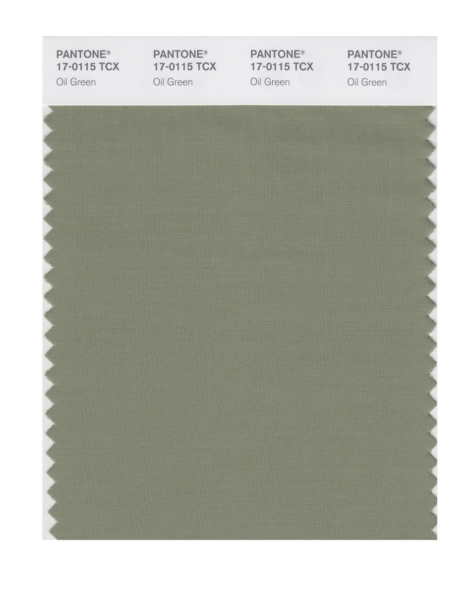 Pantone SMART Color Swatch Card 17-0115 TCX Oil Green - Columbia Omni ...