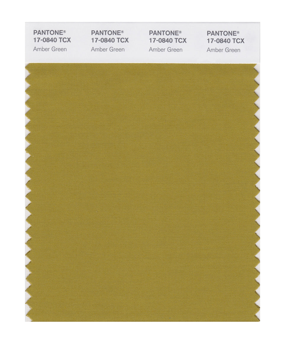 Pantone SMART Color Swatch Card 17-0840 TCX Amber Green - Columbia Omni ...