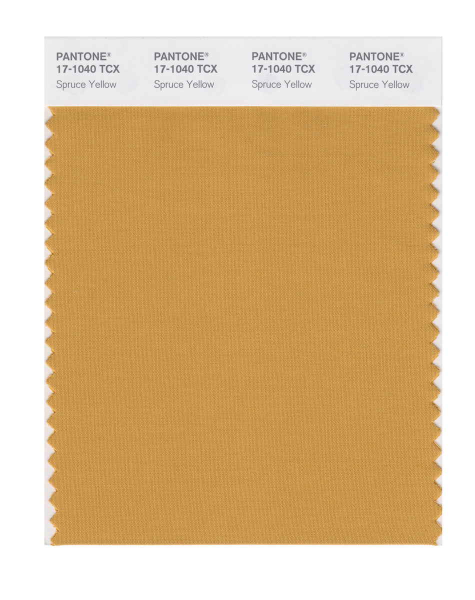 Pantone SMART Color Swatch Card 17-1040 TCX Spruce Yellow - Columbia ...