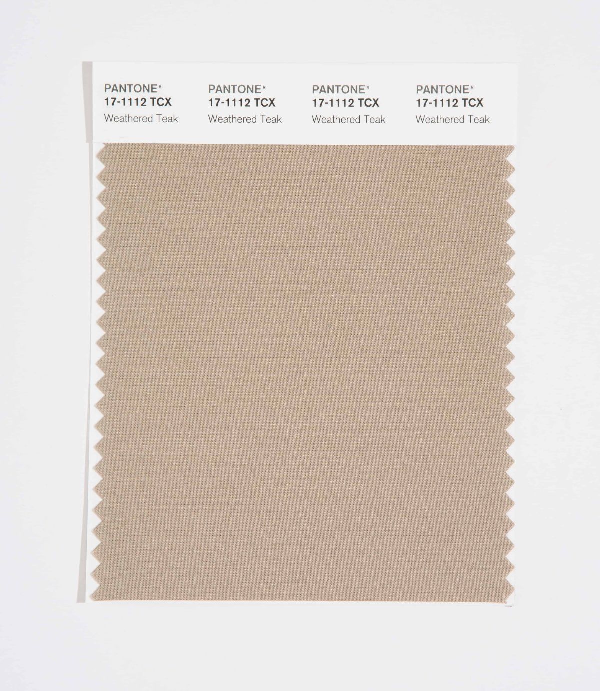 Pantone SMART Color Swatch Card 17-1112 TCX Weathered Teak - Columbia ...