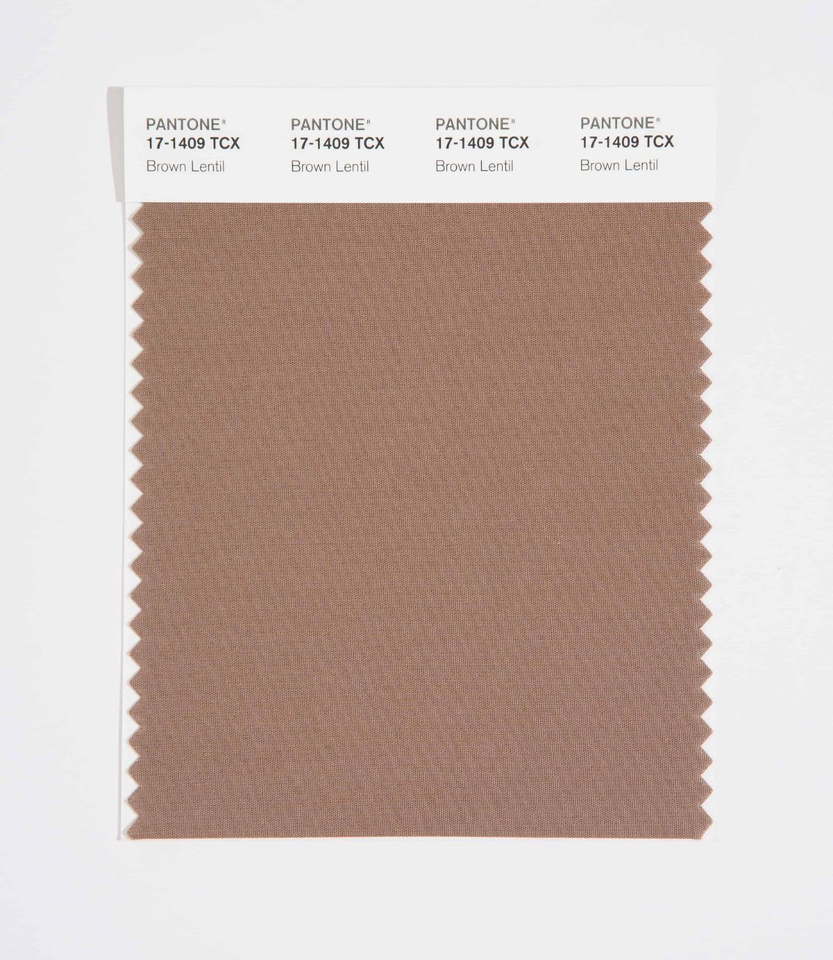 Pantone SMART Color Swatch Card 17-1409 TCX Brown Lentil - Columbia ...