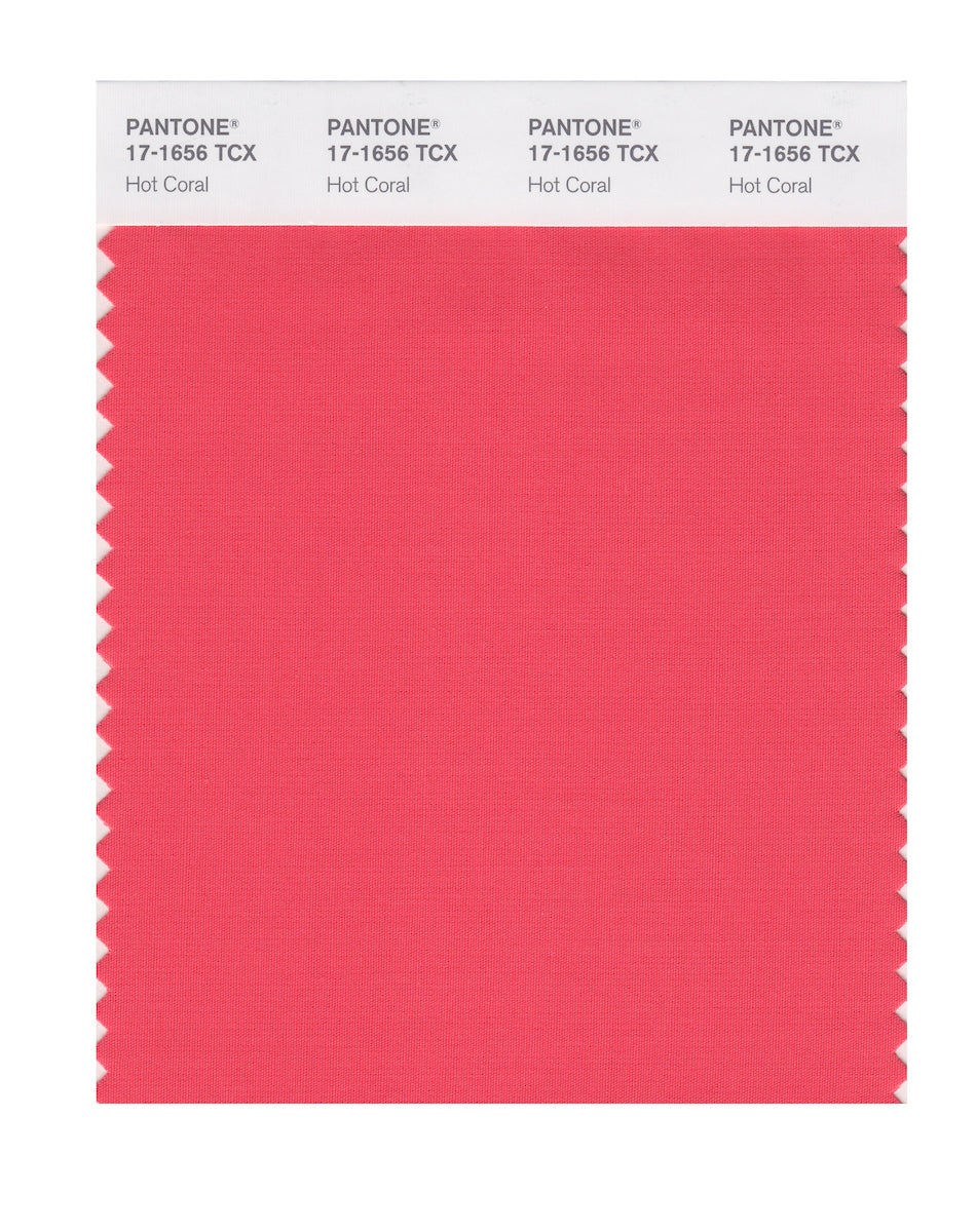 Pantone SMART Color Swatch Card 17-1656 TCX Hot Coral - Columbia Omni ...
