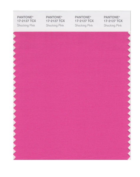 Pantone SMART Color Swatch Card 17-2127 TCX Shocking Pink - Columbia ...