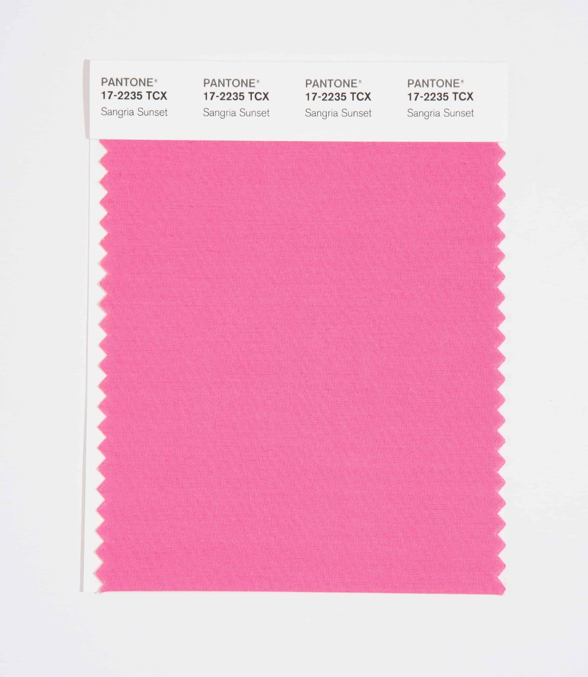 Pantone SMART Color Swatch Card 17-2235 TCX Sangria Sunset - Columbia ...