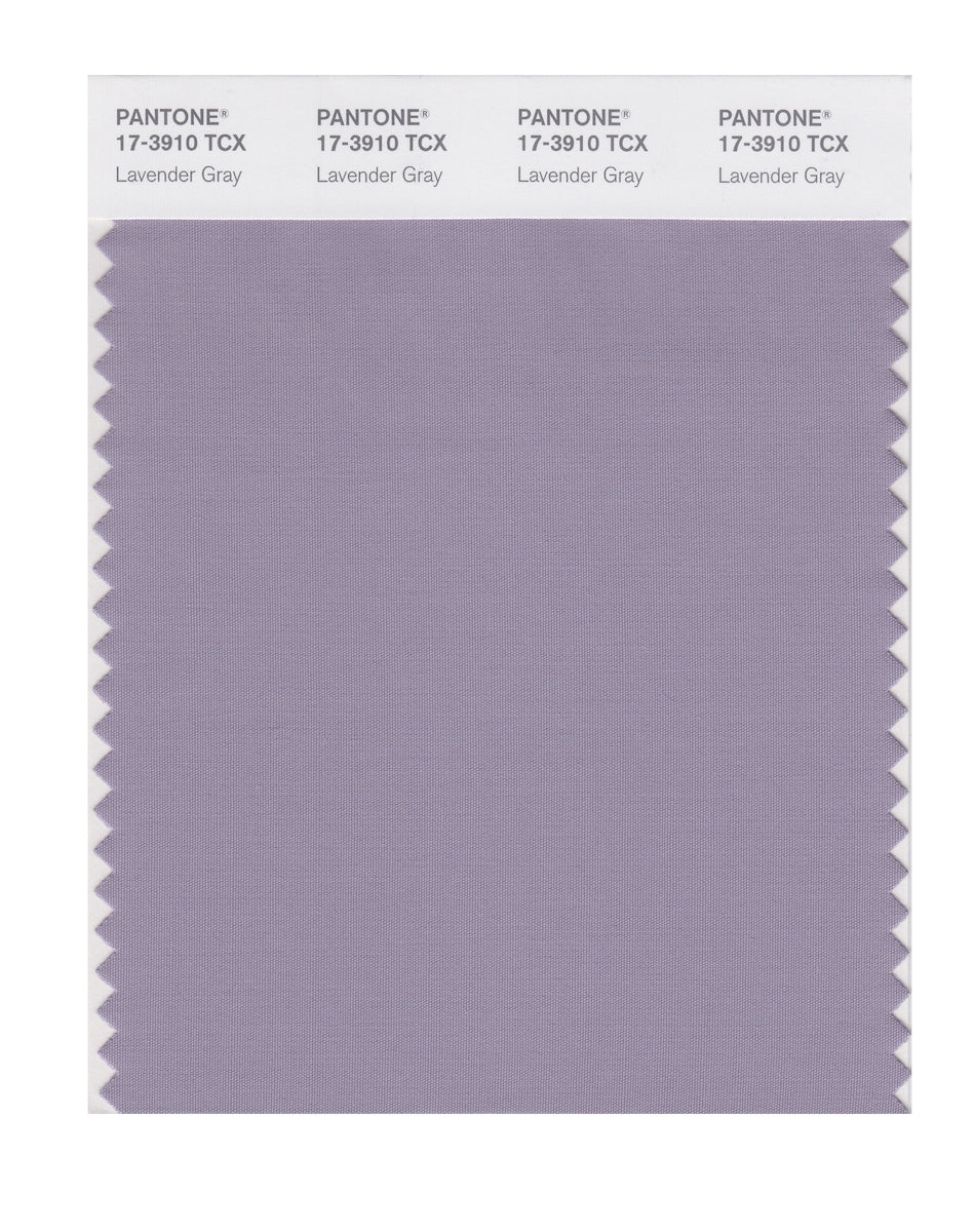 Pantone SMART Color Swatch Card 17-3910 TCX Lavender Gray - Columbia ...
