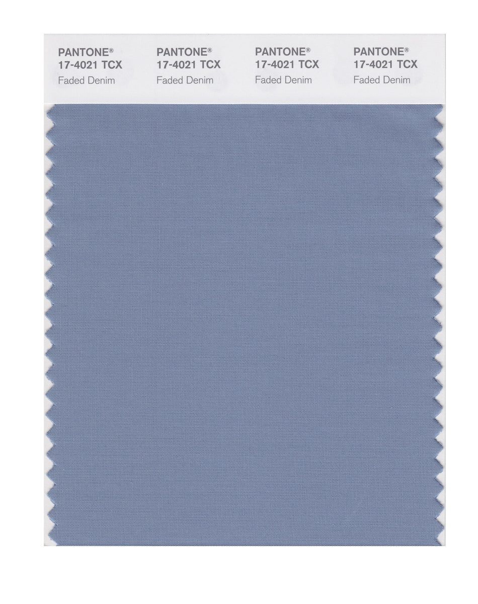 Pantone SMART Color Swatch Card 17-4021 TCX Faded Denim - Columbia Omni ...